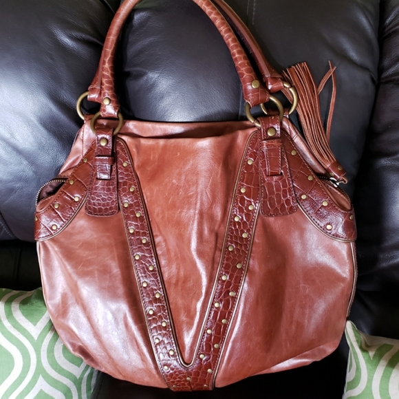 Via Spiga | Bags | Via Spiga All Leather Tote Bag | Poshmark
